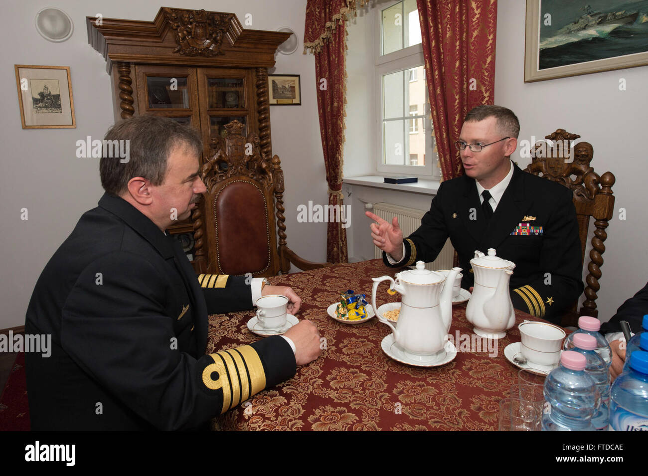 150506-N-ZE250-116 GDYNIA, Poland (May 6, 2015) Cmdr. Darren Dugan, USS ...