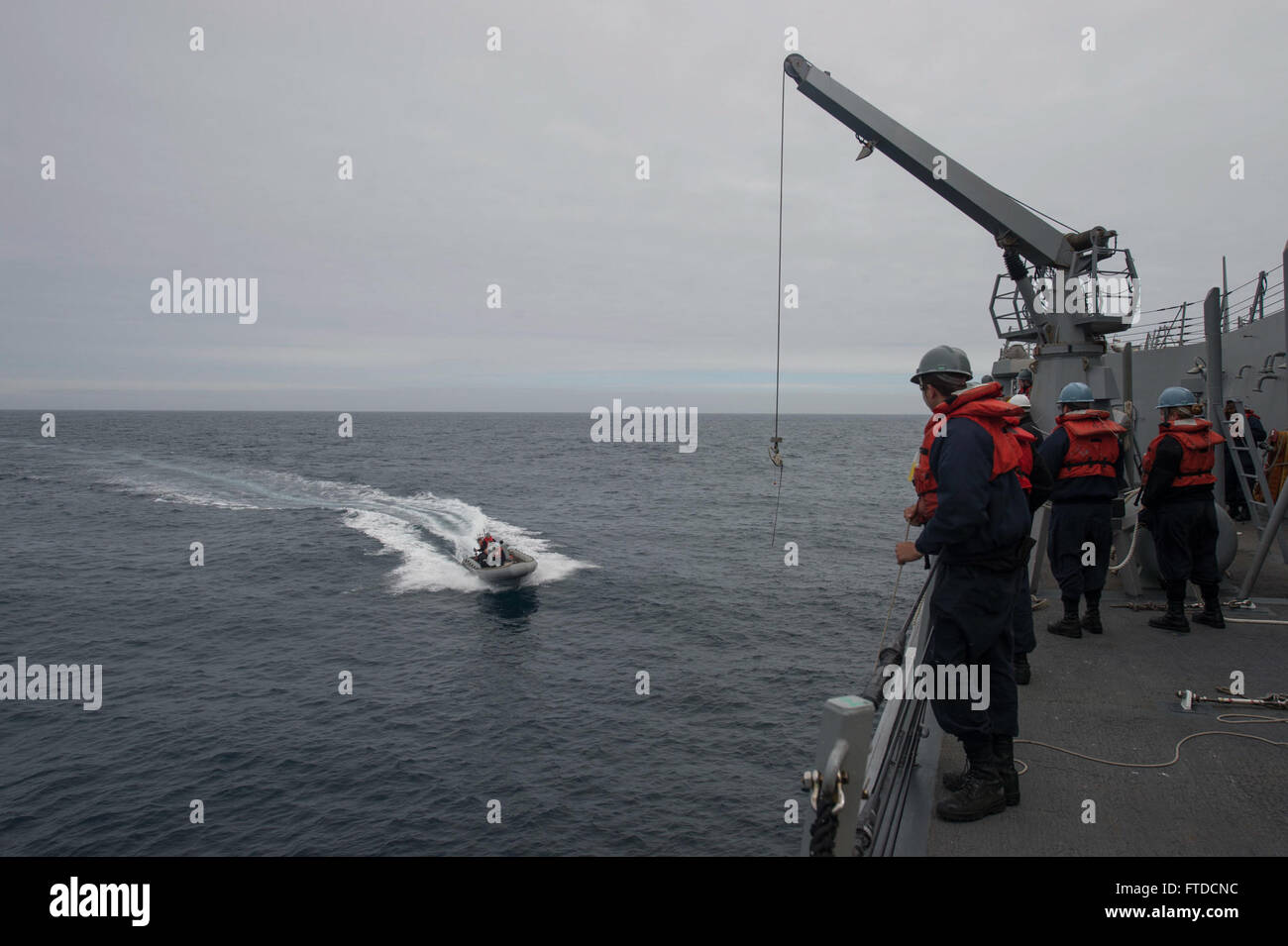 150521-N-ZE250-049 NORTH SEA (May 21, 2015) A rigid hull inflatable ...