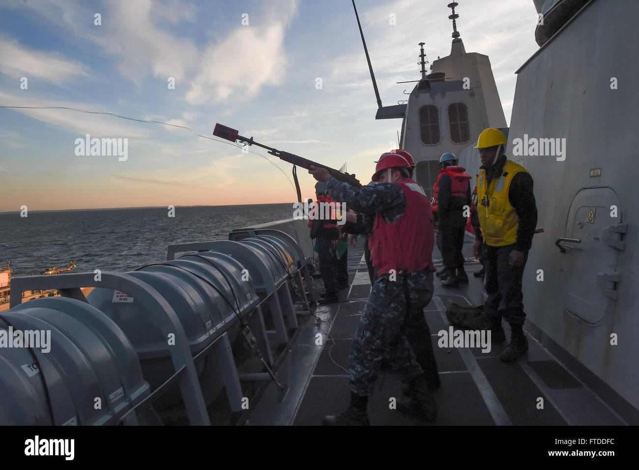 150610-N-HX127-028 Baltic Sea (June 10, 2015) -- US Navy Sailors ...