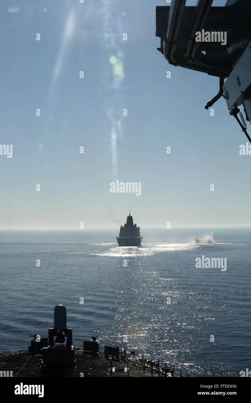 A photo exercise showcasing the amphibious assets for BALTOPS 2015 ...