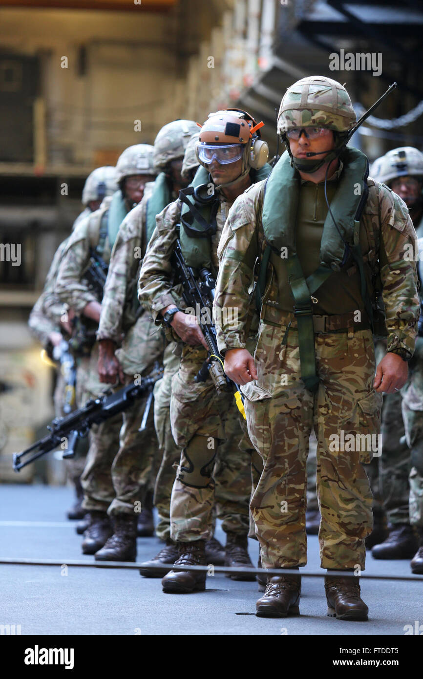 Royal marines beach landing craft hi-res stock photography and images ...