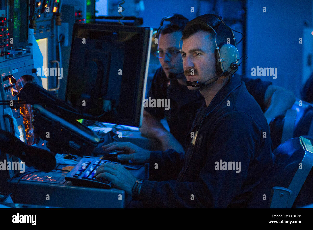 150623-N-XB010-318 BLACK SEA (June 23, 2015) Lt. j. g. Carson Talley ...