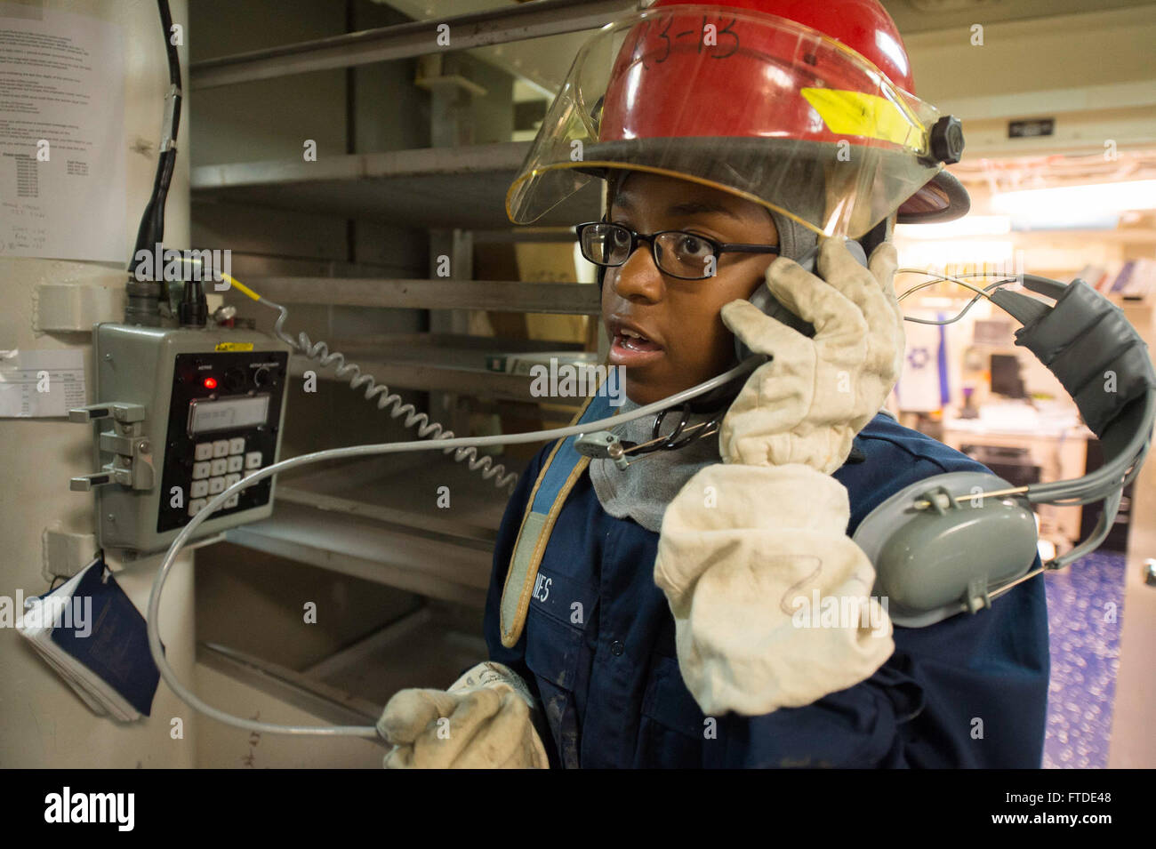 Damage control locker hi-res stock photography and images - Alamy