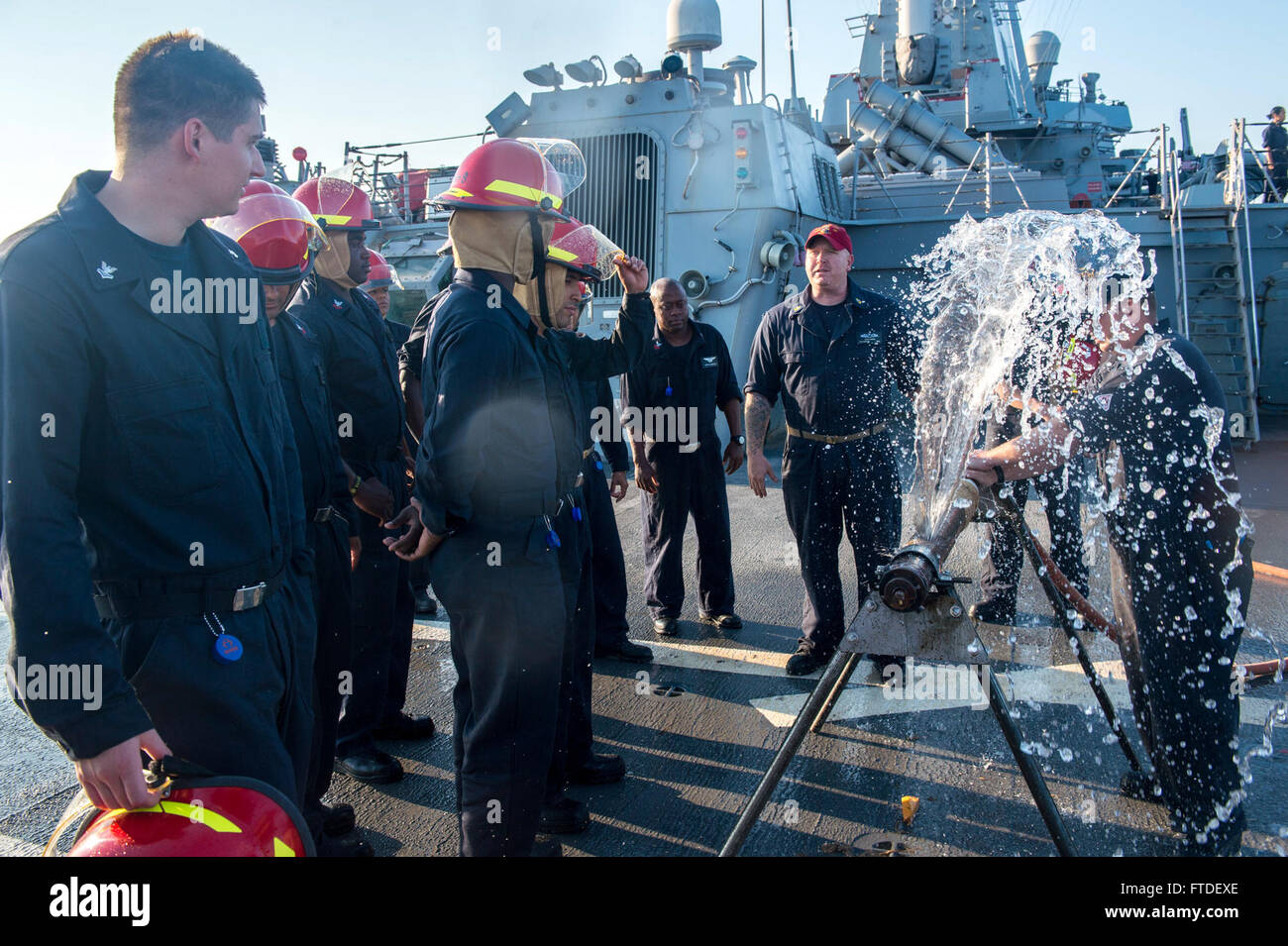 150716-N-EZ054-841 BLACK SEA (July 16, 2015) Chief Damage Controlman ...
