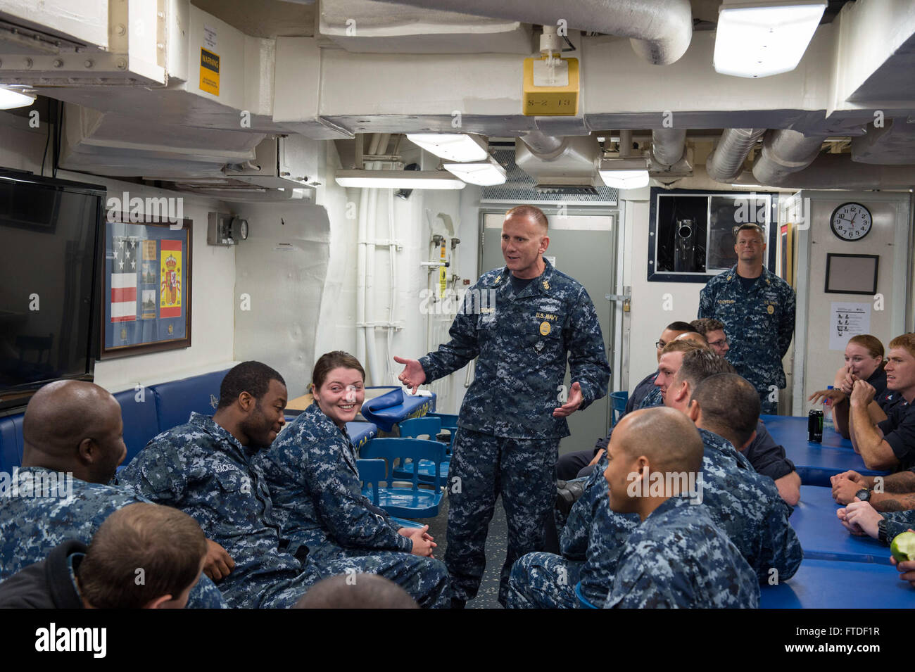 Mess deck on us navy hi-res stock photography and images - Alamy