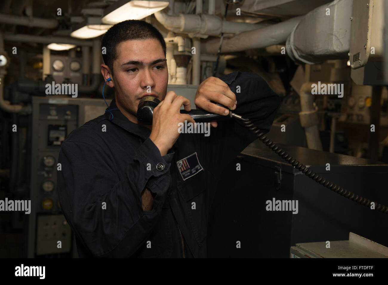 Mass communication specialist 3rd class jonathan b trejo hi-res stock ...