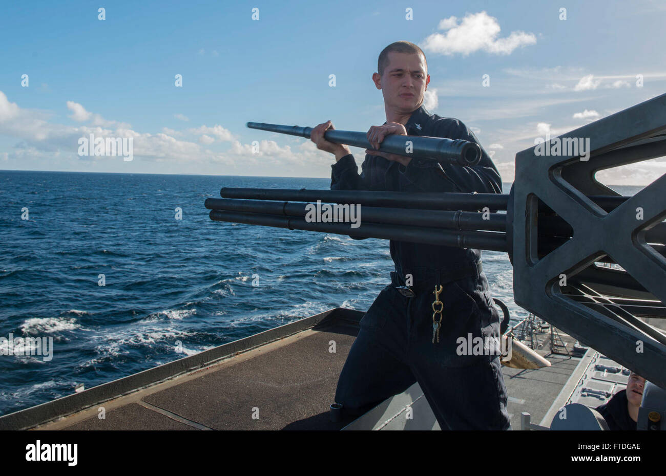 Phalanx close in weapons system ciws hi-res stock photography and ...