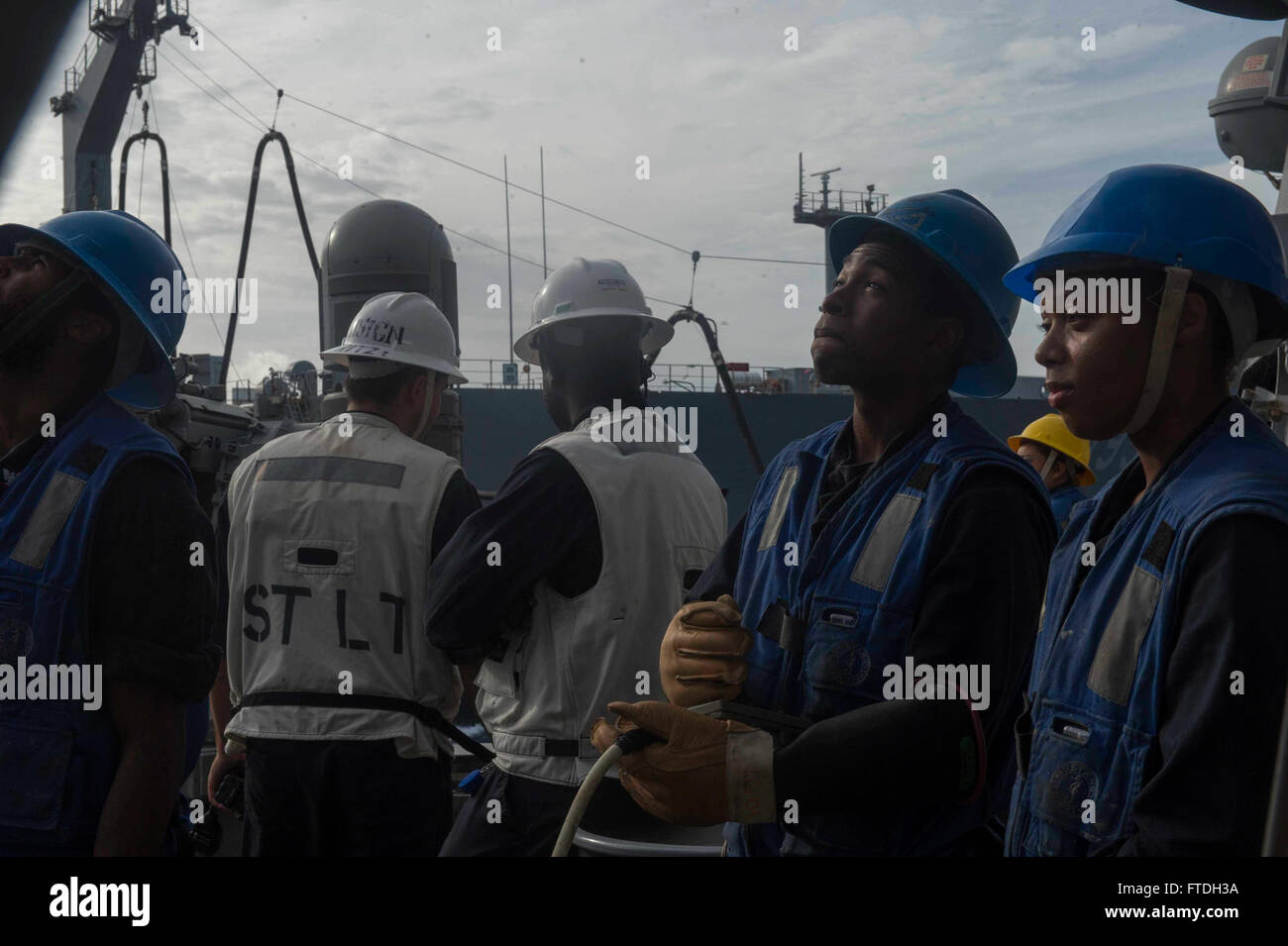 151023-N-TC720-288 MEDITERRANEAN SEA (Oct. 23, 2015) Seaman Maurice ...