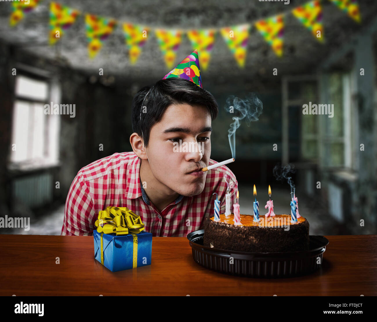 Birthday Smoke Pictures