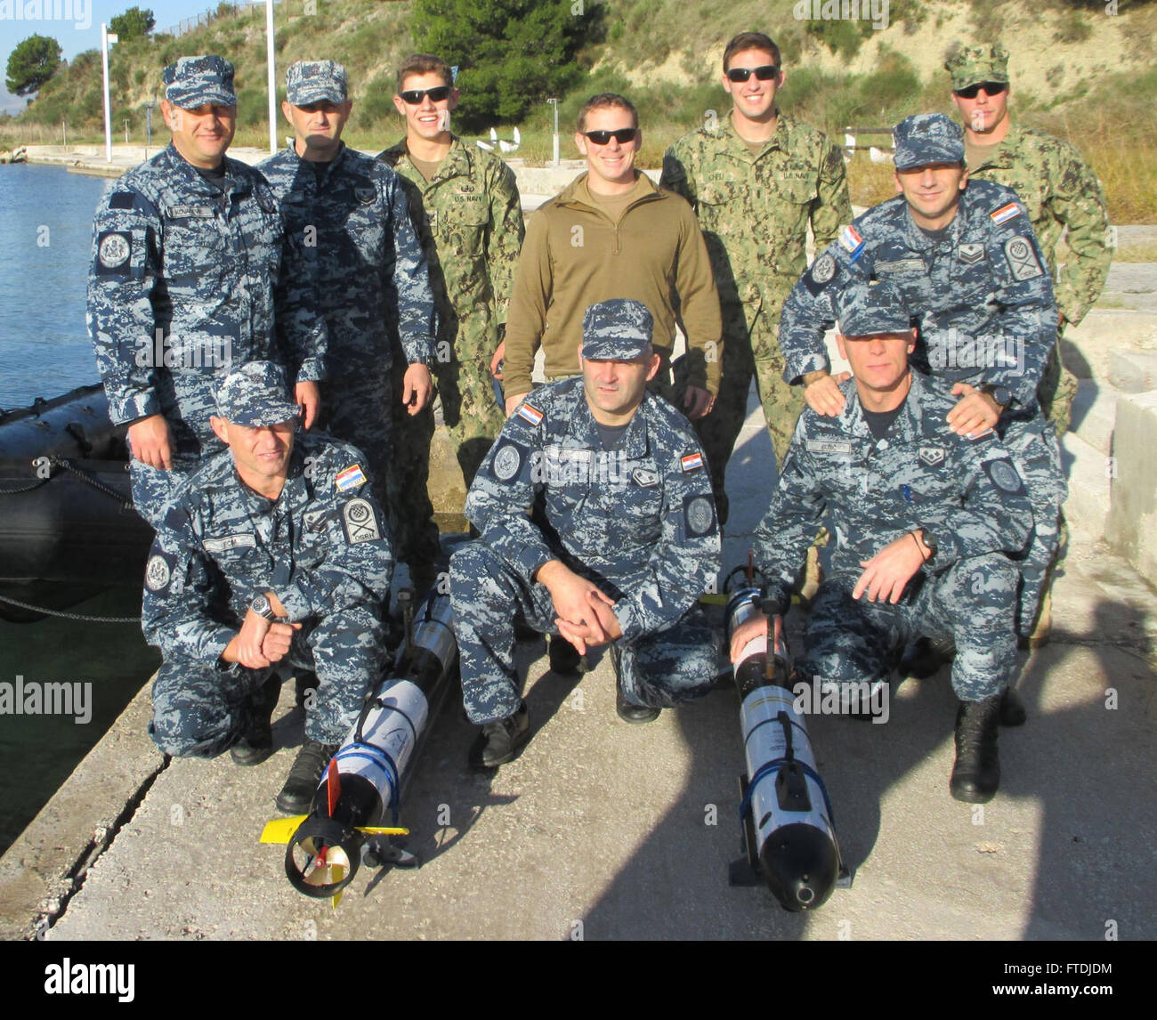 On December 2, 2015, U.S. Navy personnel from Explosive Ordnance ...