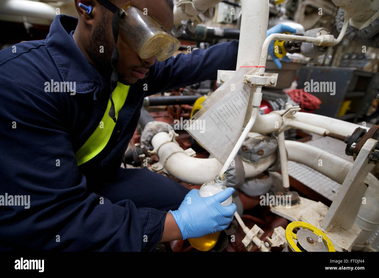 On December 10, 2015, aboard the USS Carney (DDG 64), Gas Turbine ...