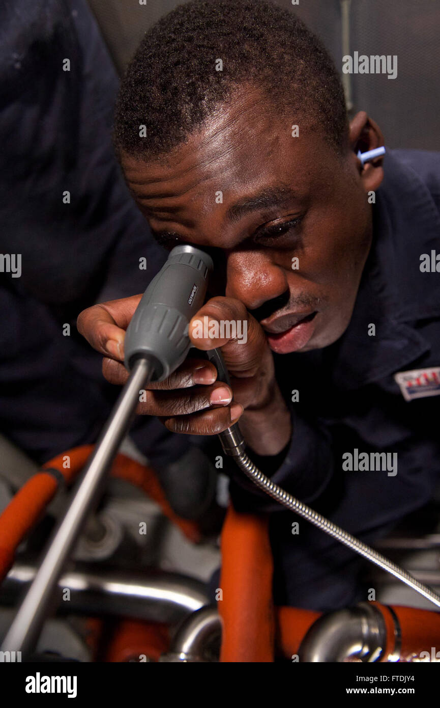 This image shows Gas Turbine Systems Technician (Mechanical) 3rd Class ...