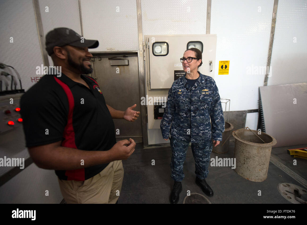 Capt. Heidi Agle, commodore of Military Sealift Command Europe and ...
