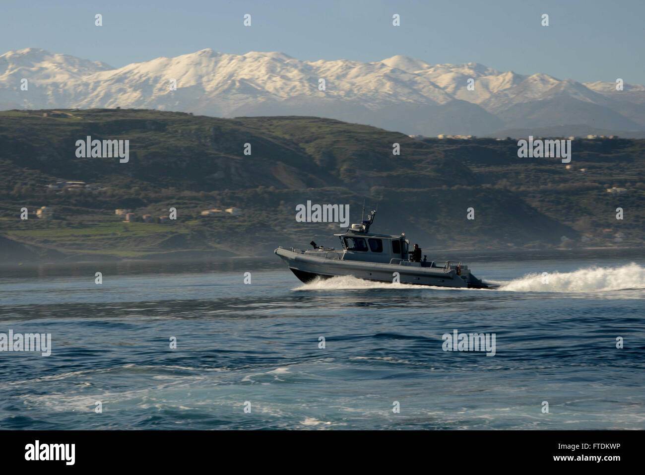 U.S. Navy sailors assigned to Naval Support Activity (NSA) Souda Bay ...