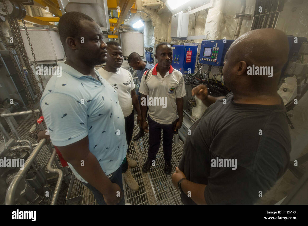 160210-N-WV703-096 GULF OF GUINEA (Feb. 10, 2016) - Engineering ...