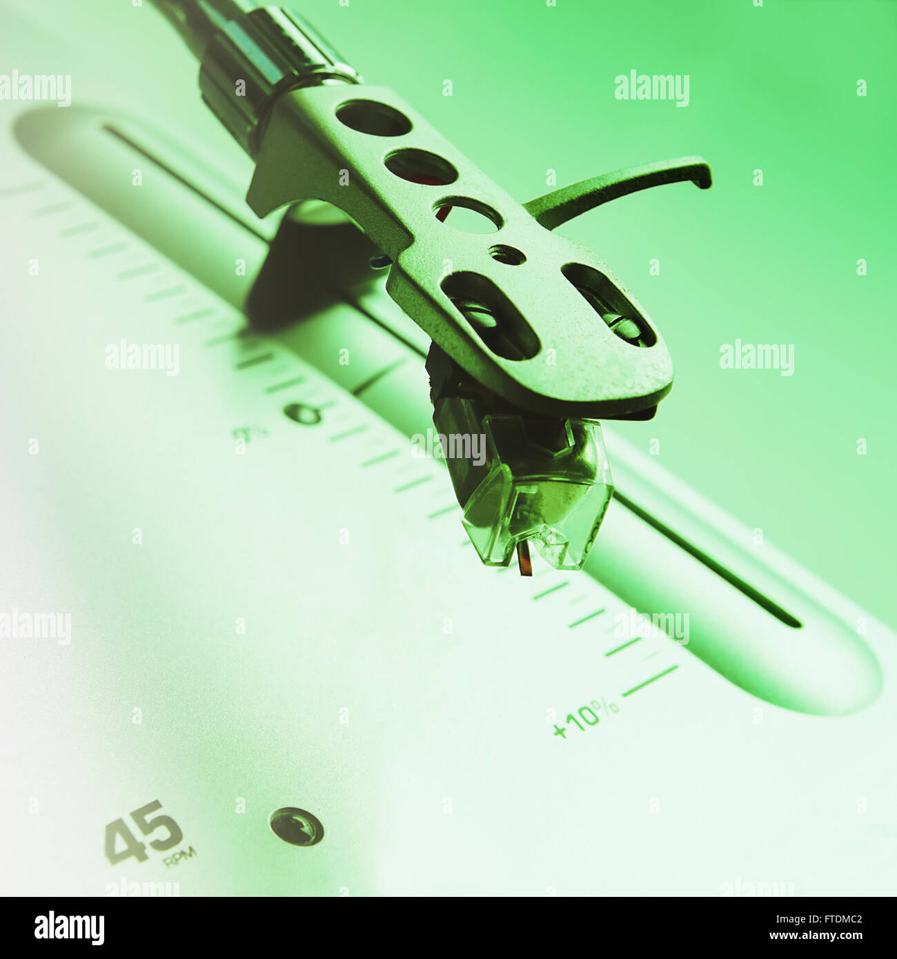 Turntable record player needle. Useful for DJ, nightclub and retro ...