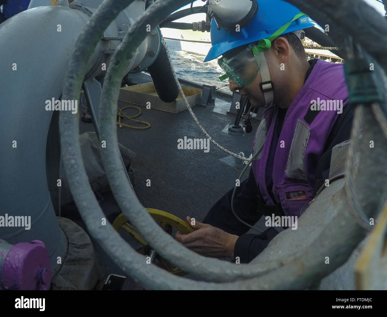 Gas turbine technician mechanical fireman hi-res stock photography and ...