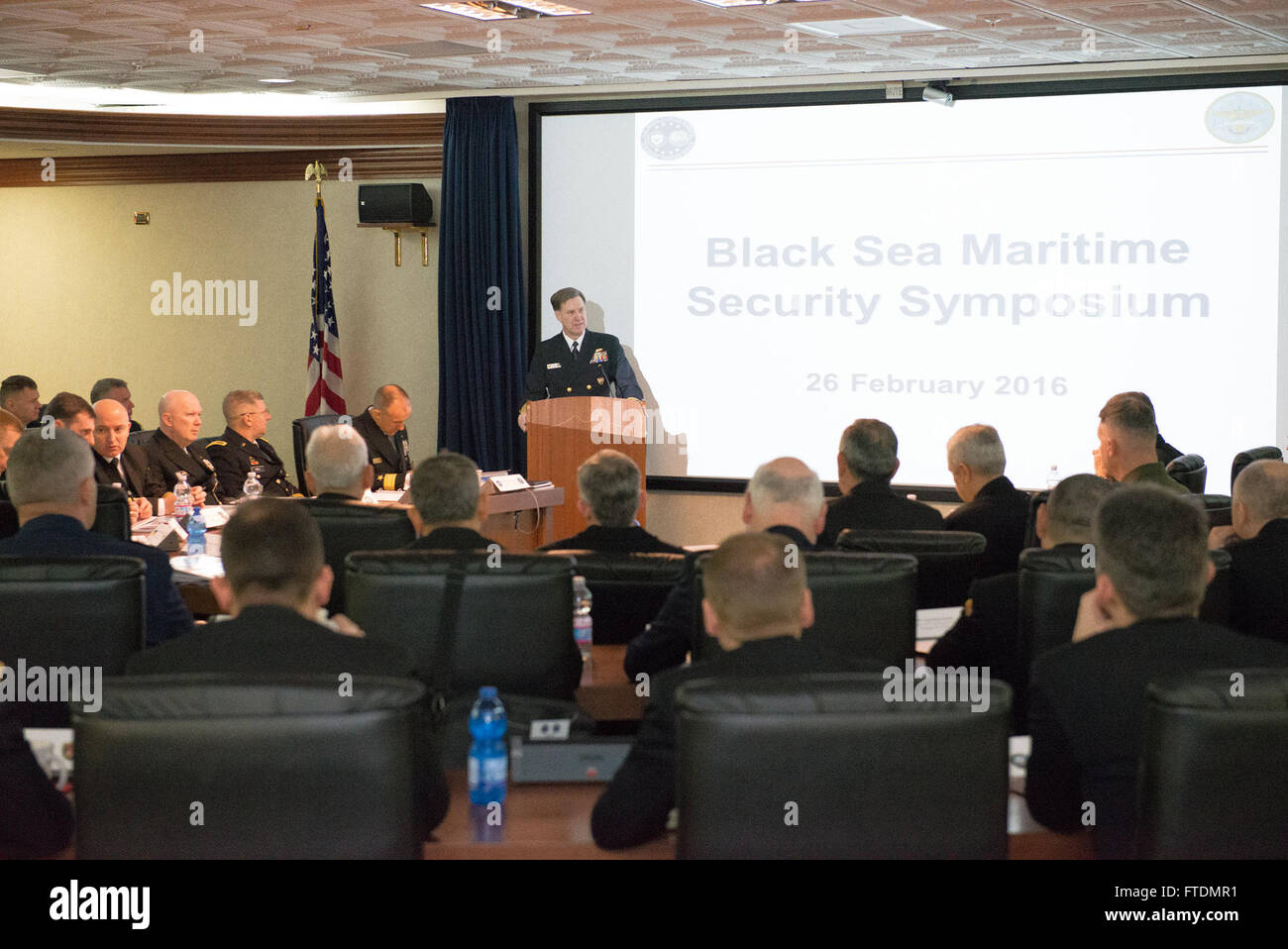 Commander, U.S. Naval Forces Europe-Africa, Admiral Mark Ferguson ...
