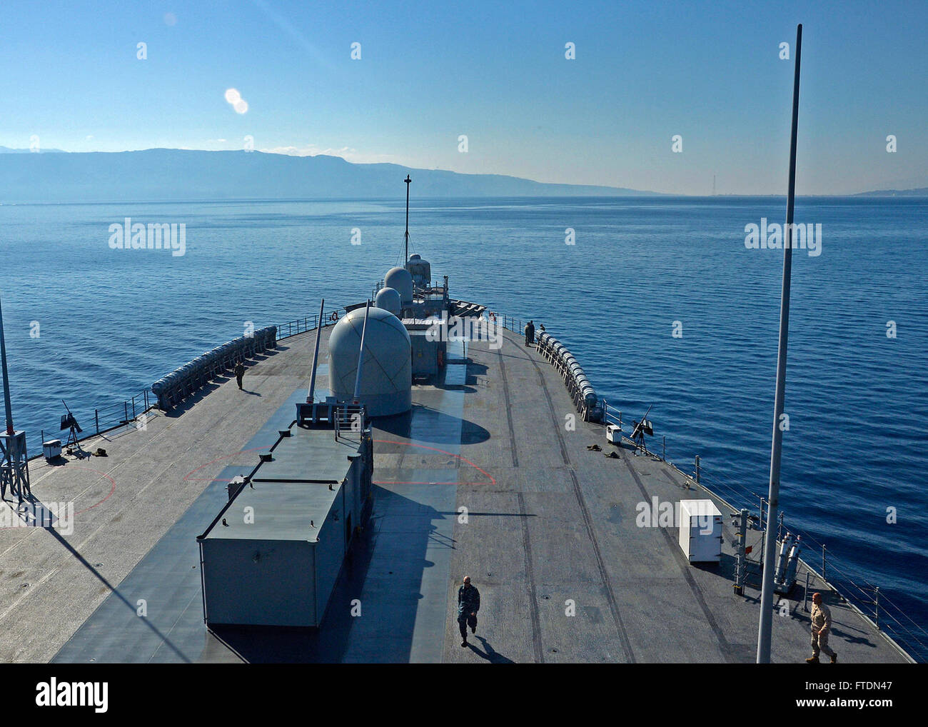 On October 23, 2013, the USS Mount Whitney (LCC 20), flagship of the U ...