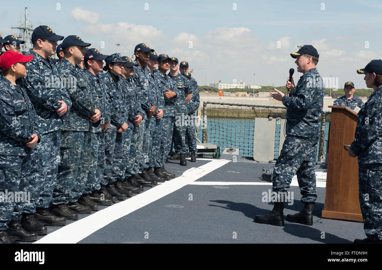 Adm. Mark Ferguson, Commander of U.S. Naval Forces Europe-Africa ...