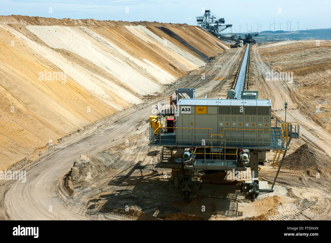 BRD, Deutschland, NRW, Rhein-Kreis Neuss, Braunkohletagebau Garzweiler ...