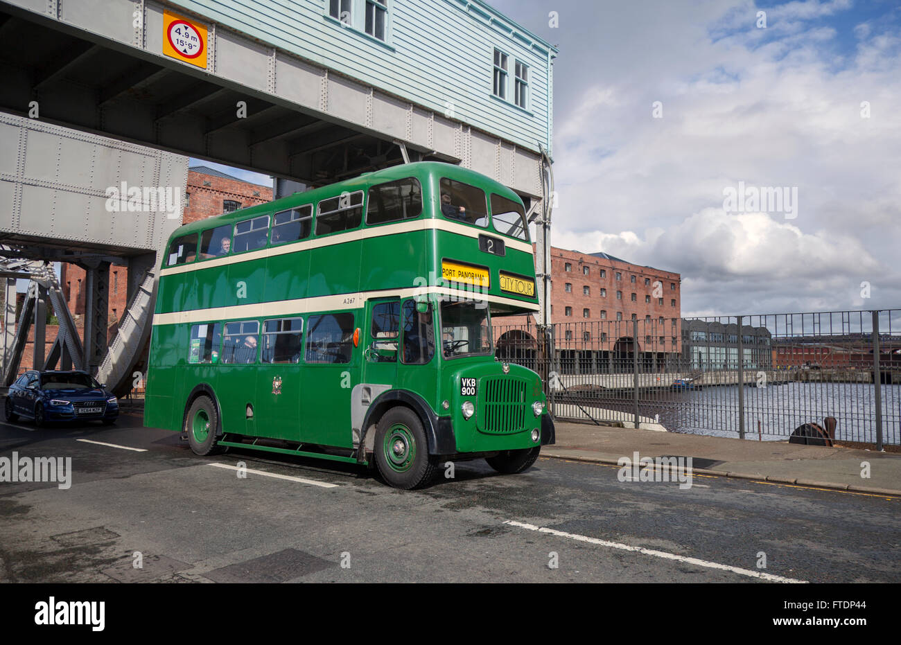 Vintage Liverpool Corporation bus A267 (VKB 900), 2011 Merseyside ...