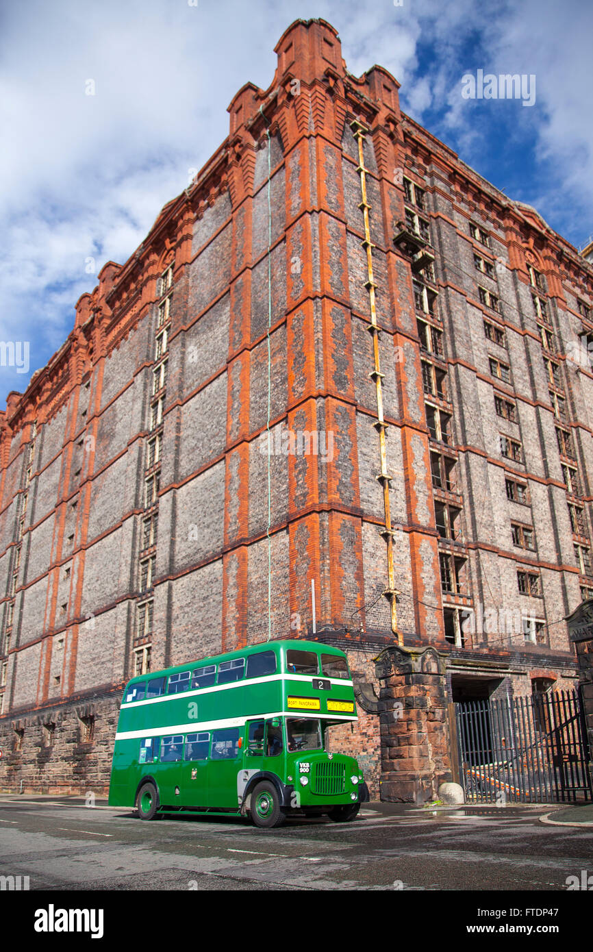 Vintage Liverpool Corporation bus A267 (VKB 900), 2011 Merseyside ...