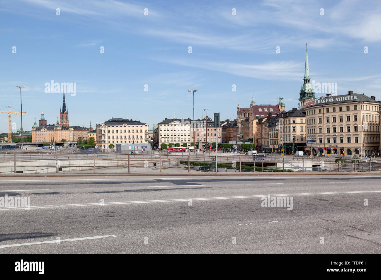 Gamla Stan Downtown Stockholm Sweden Stock Photo - Alamy