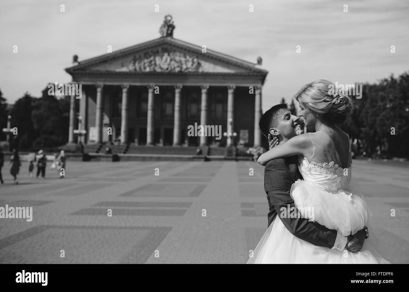 Costume holds Black and White Stock Photos & Images - Alamy