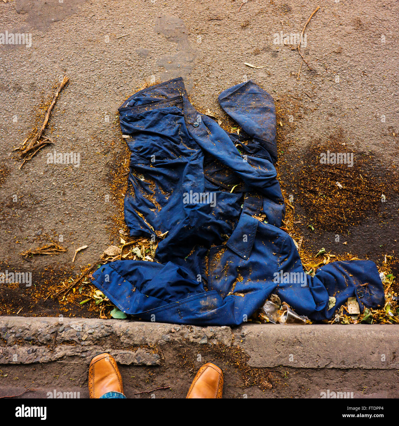 Old clothes thrown hi-res stock photography and images - Alamy