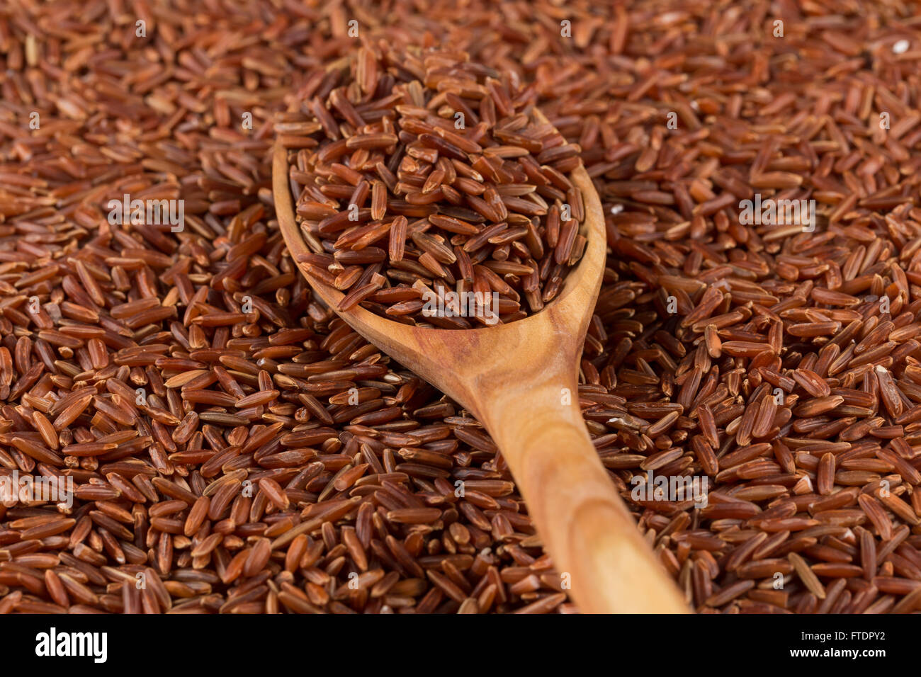 Unpolished red rice hi-res stock photography and images - Alamy