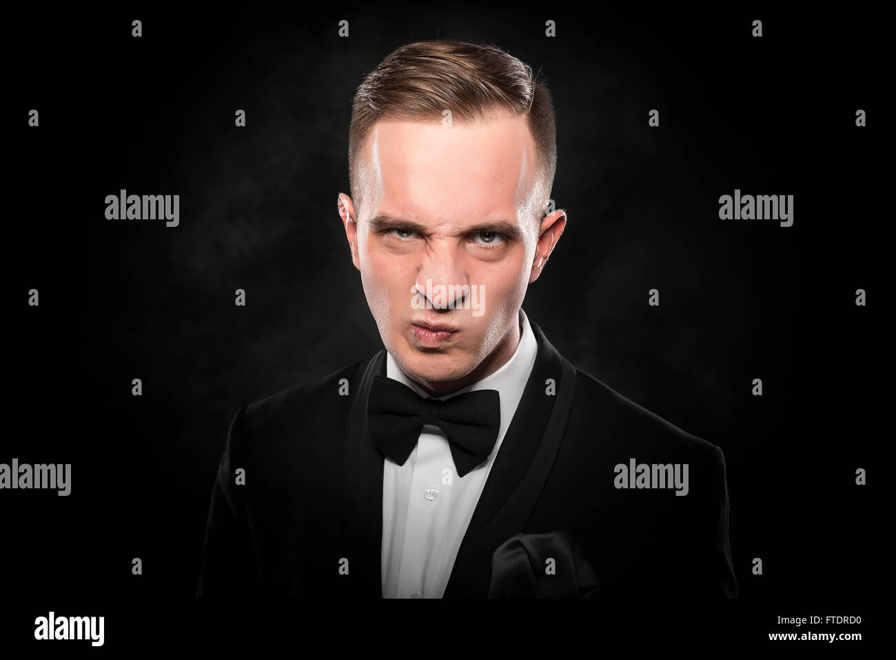Angry dramatic man in hi-res stock photography and images - Alamy