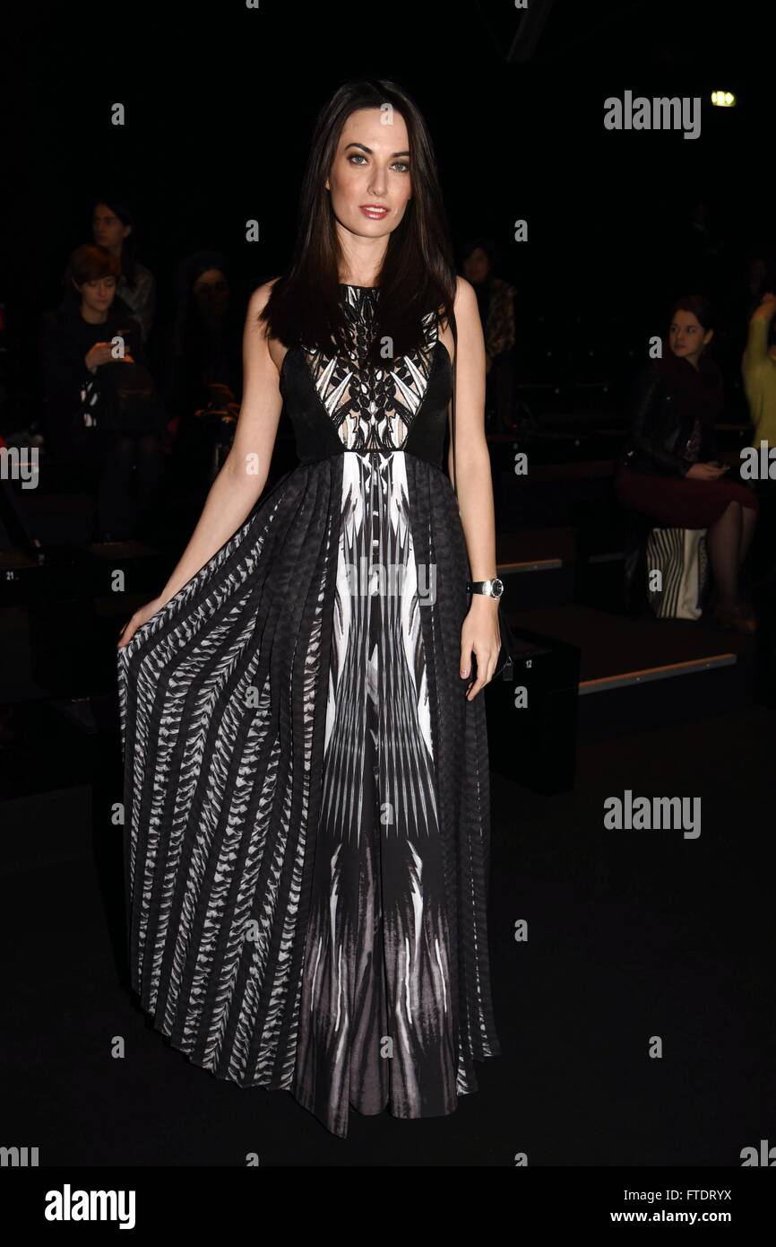 Milan Fashion Week Fall/Winter 2016 - Byblos - Front Row Featuring ...