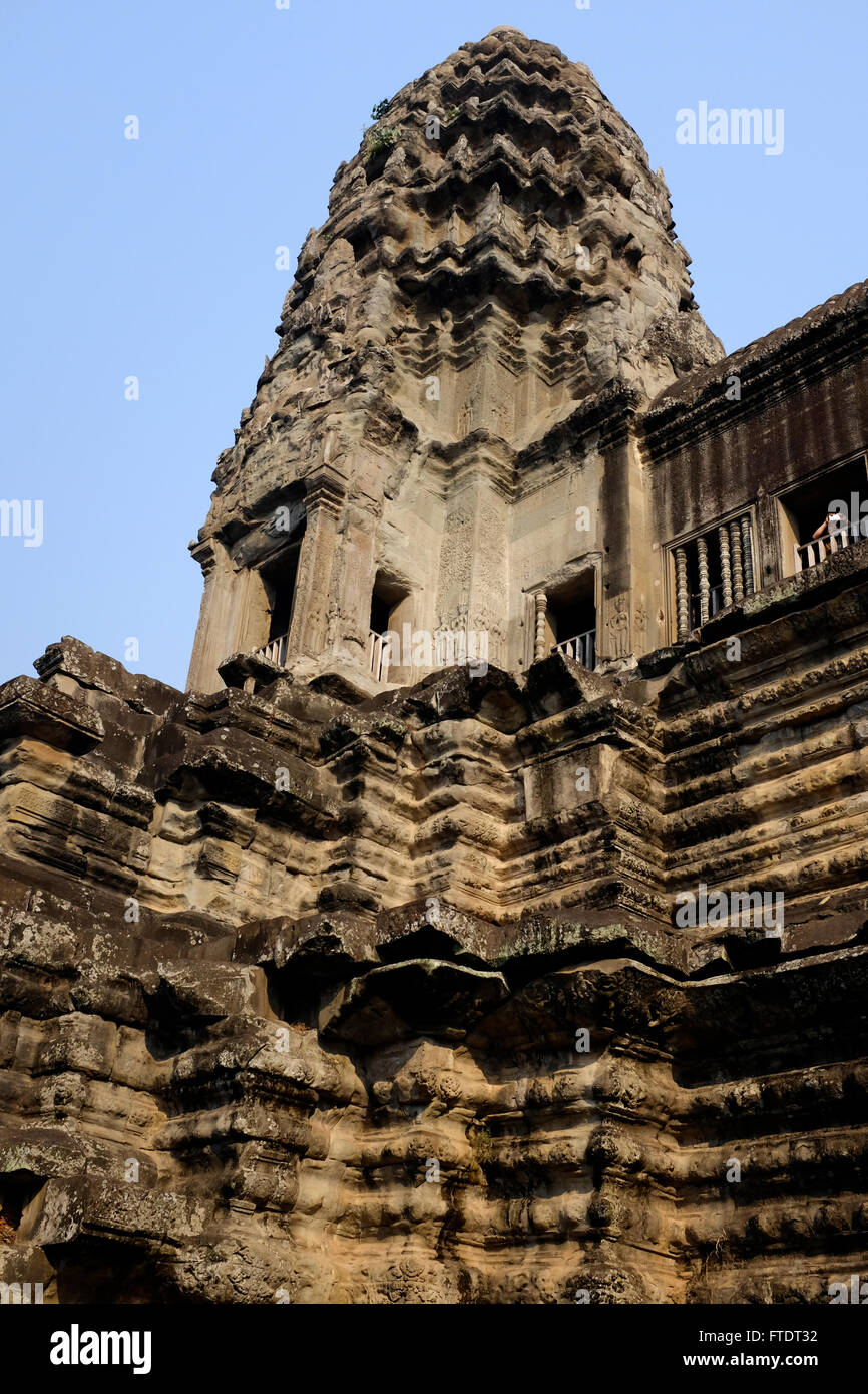 Tower of Angkor Wat, Cambodia Stock Photo - Alamy