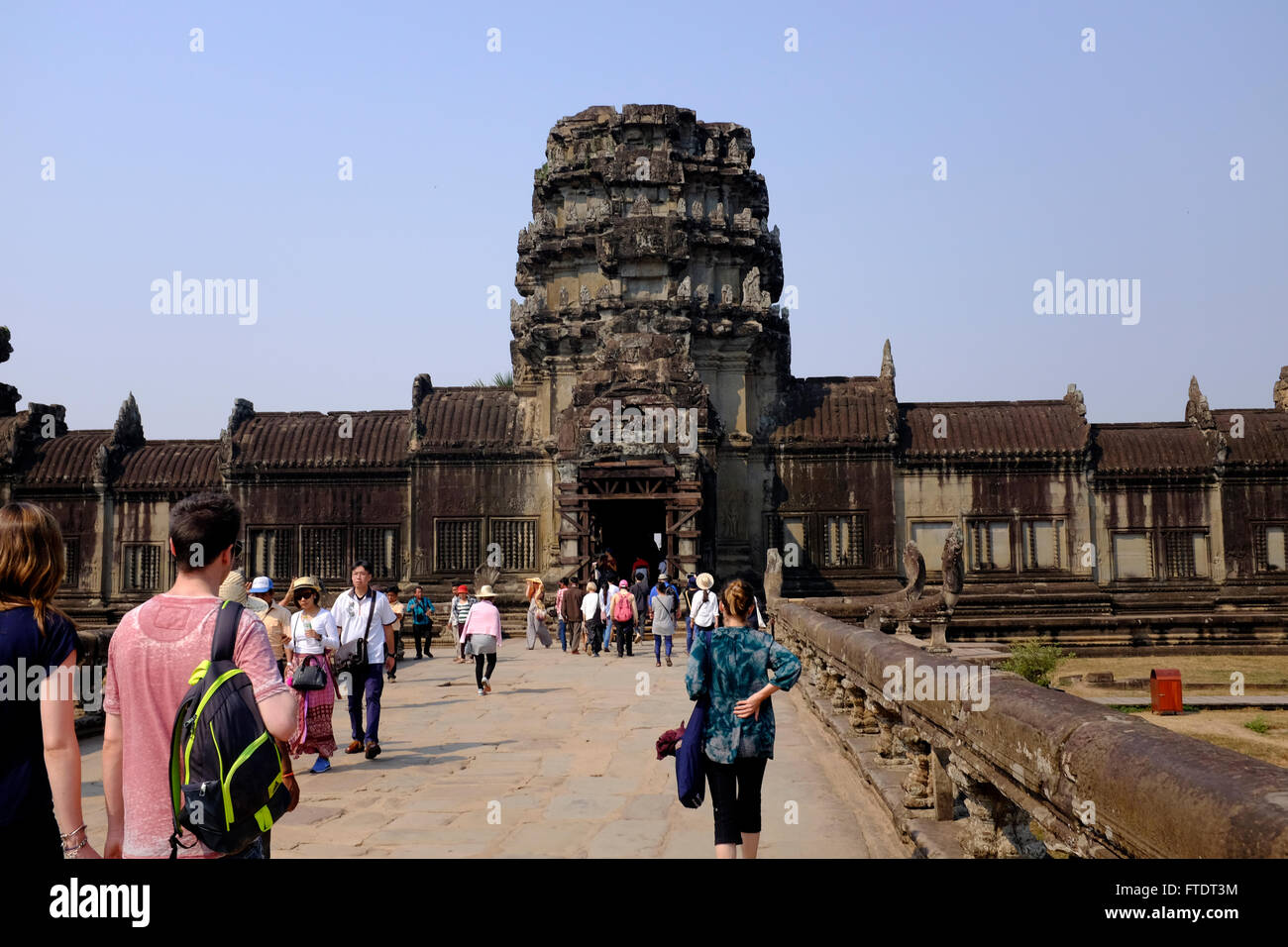 Inside angkor wat temple hi-res stock photography and images - Alamy