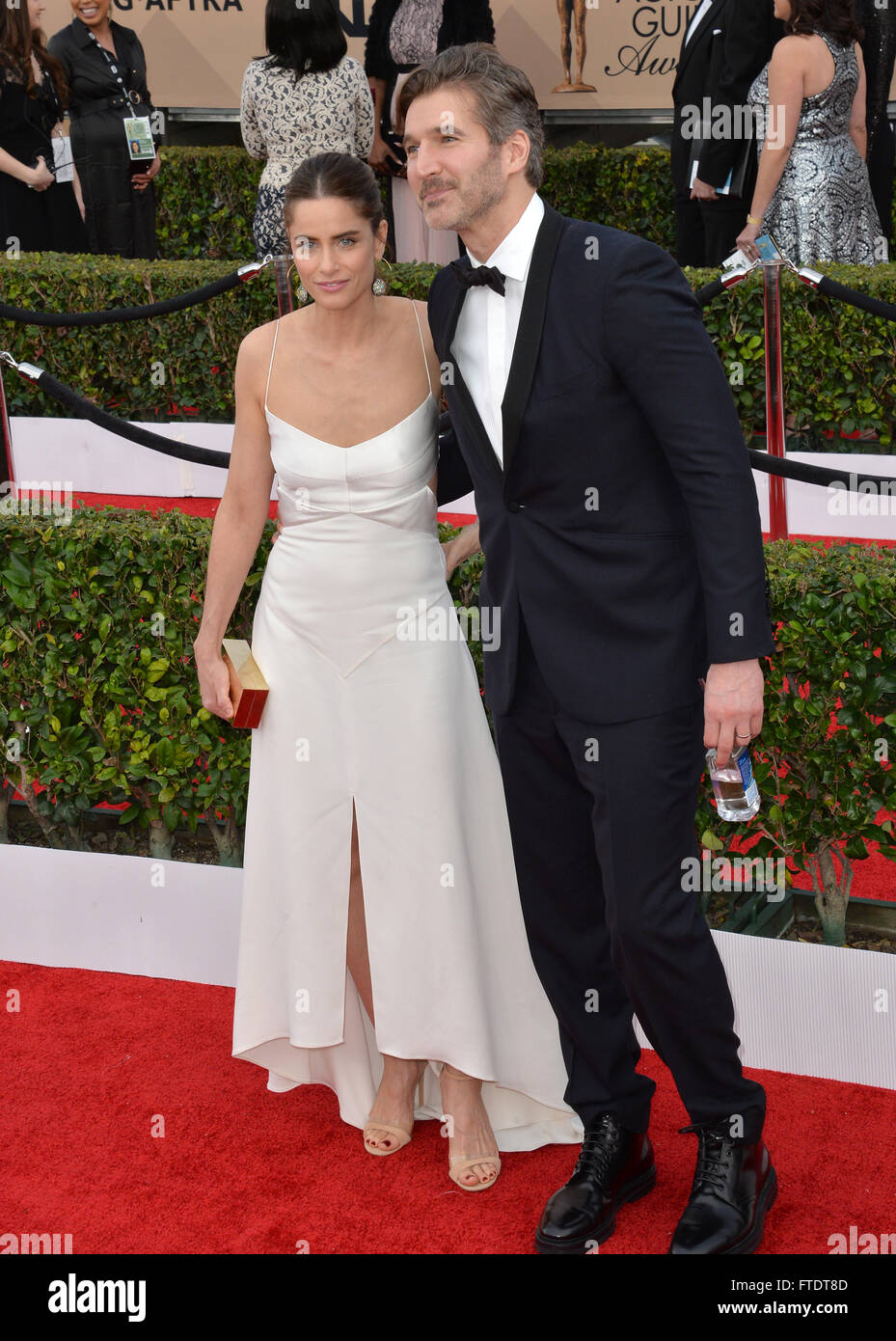 Amanda peet david benioff hi-res stock photography and images - Alamy
