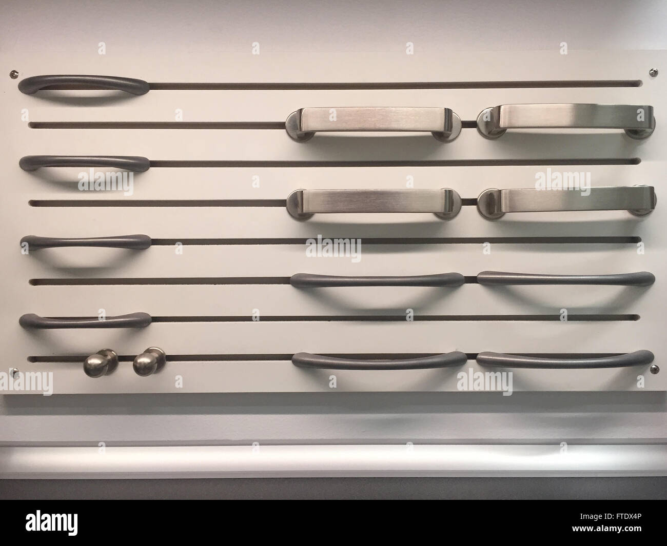 DIY cabinets knobs for sale on display Stock Photo - Alamy