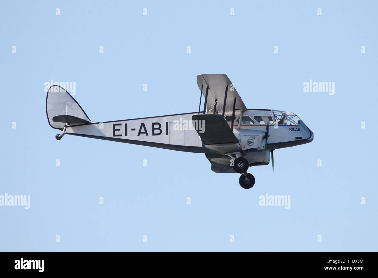 "Iolar" (EI-ABI), a de Havilland DH-84 Dragon A of the Irish Historic ...