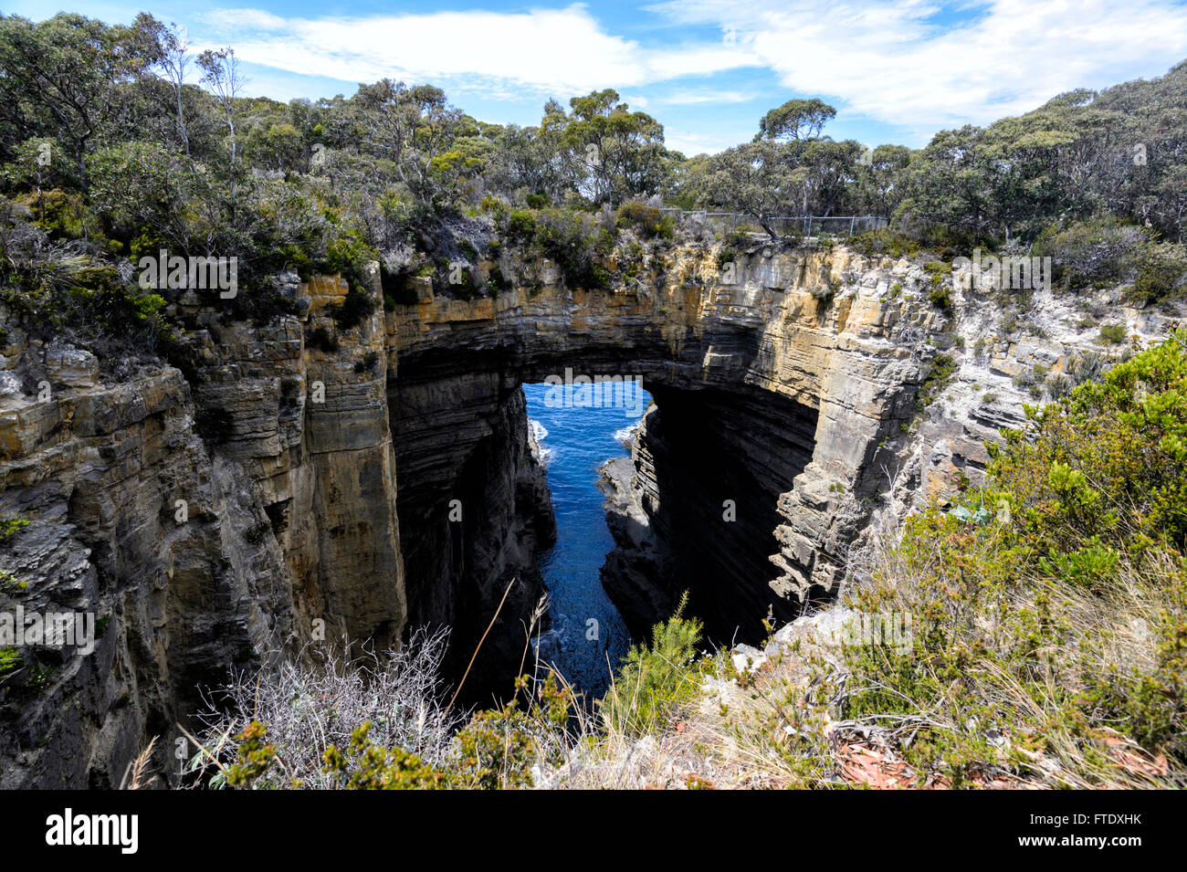 Tasman Arch, Eaglehawk Neck, Tasman Peninsula, Tasmania, Australia ...