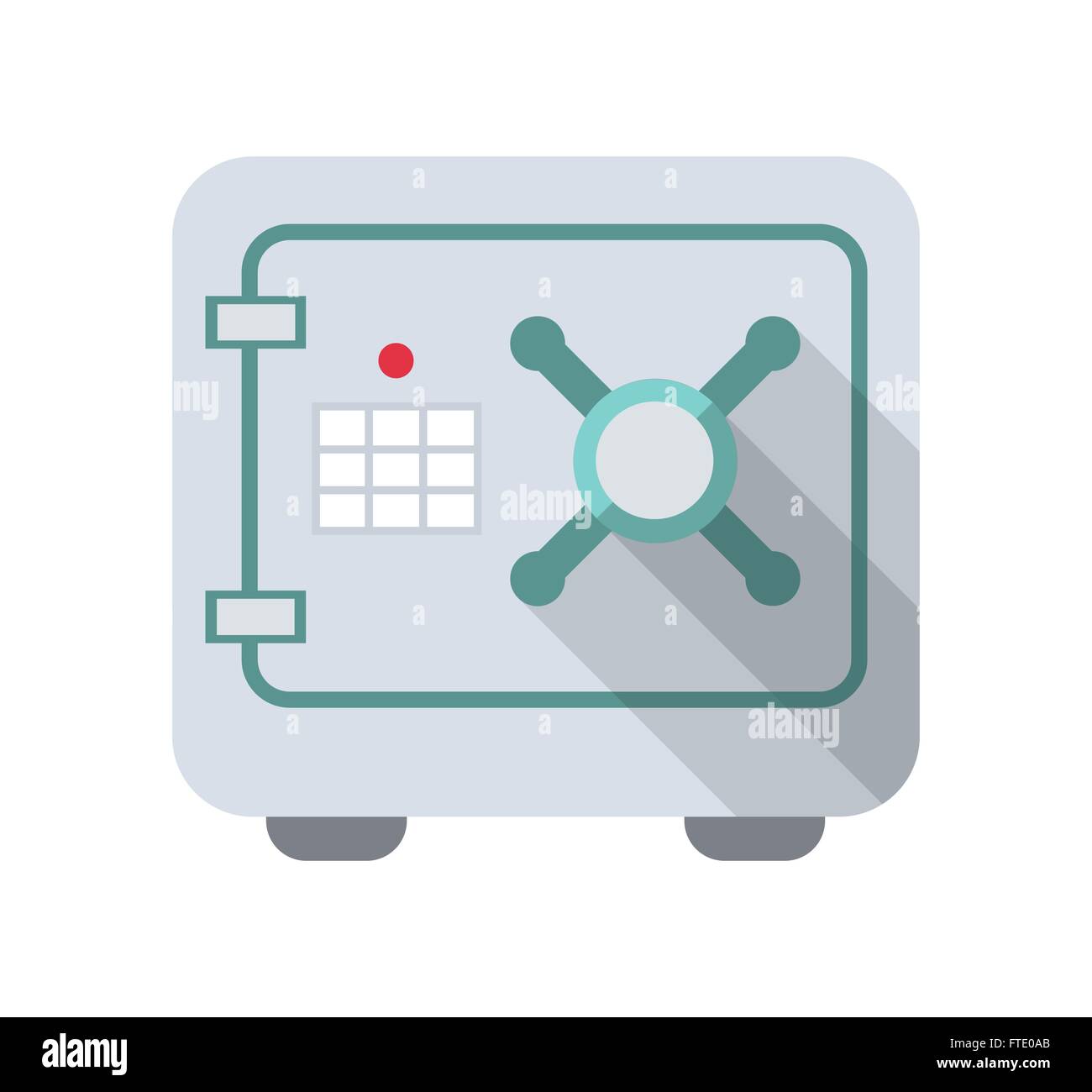 Simple lock Cut Out Stock Images & Pictures - Alamy