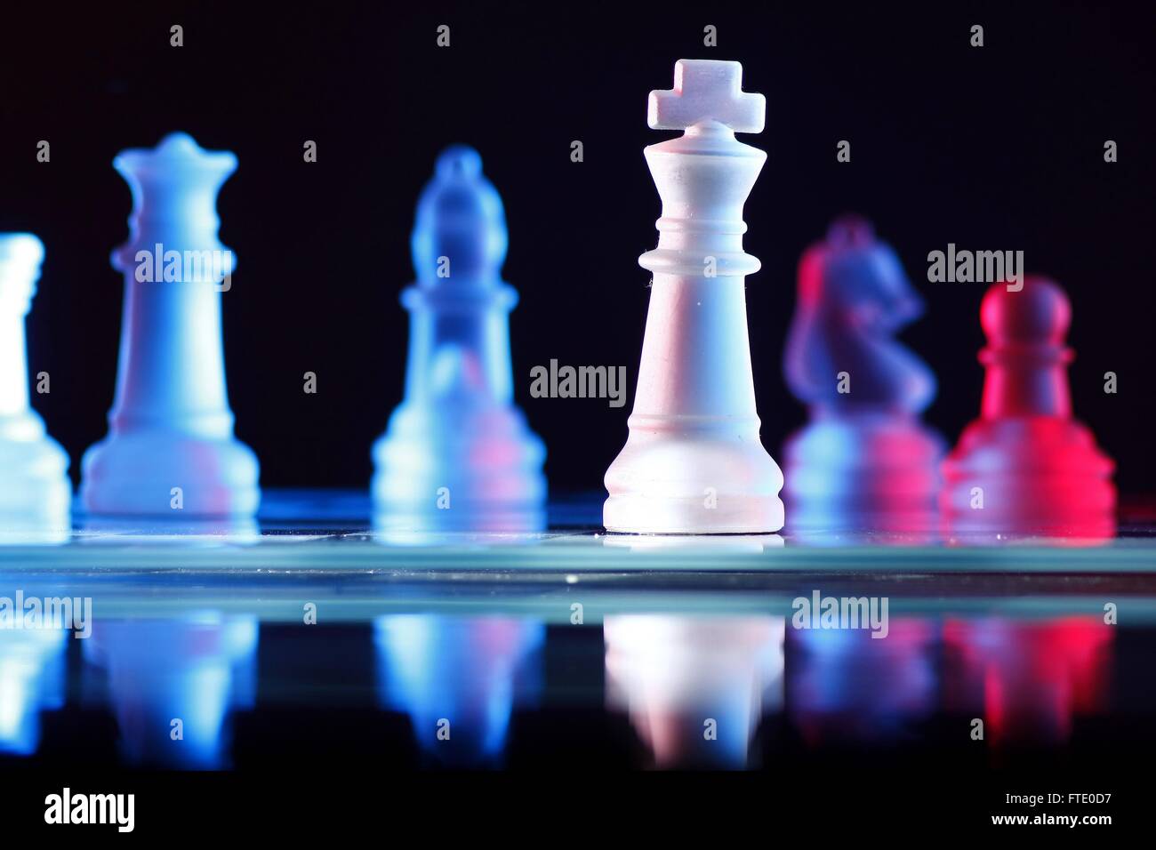 Chess Board Game Stock Photo - Alamy