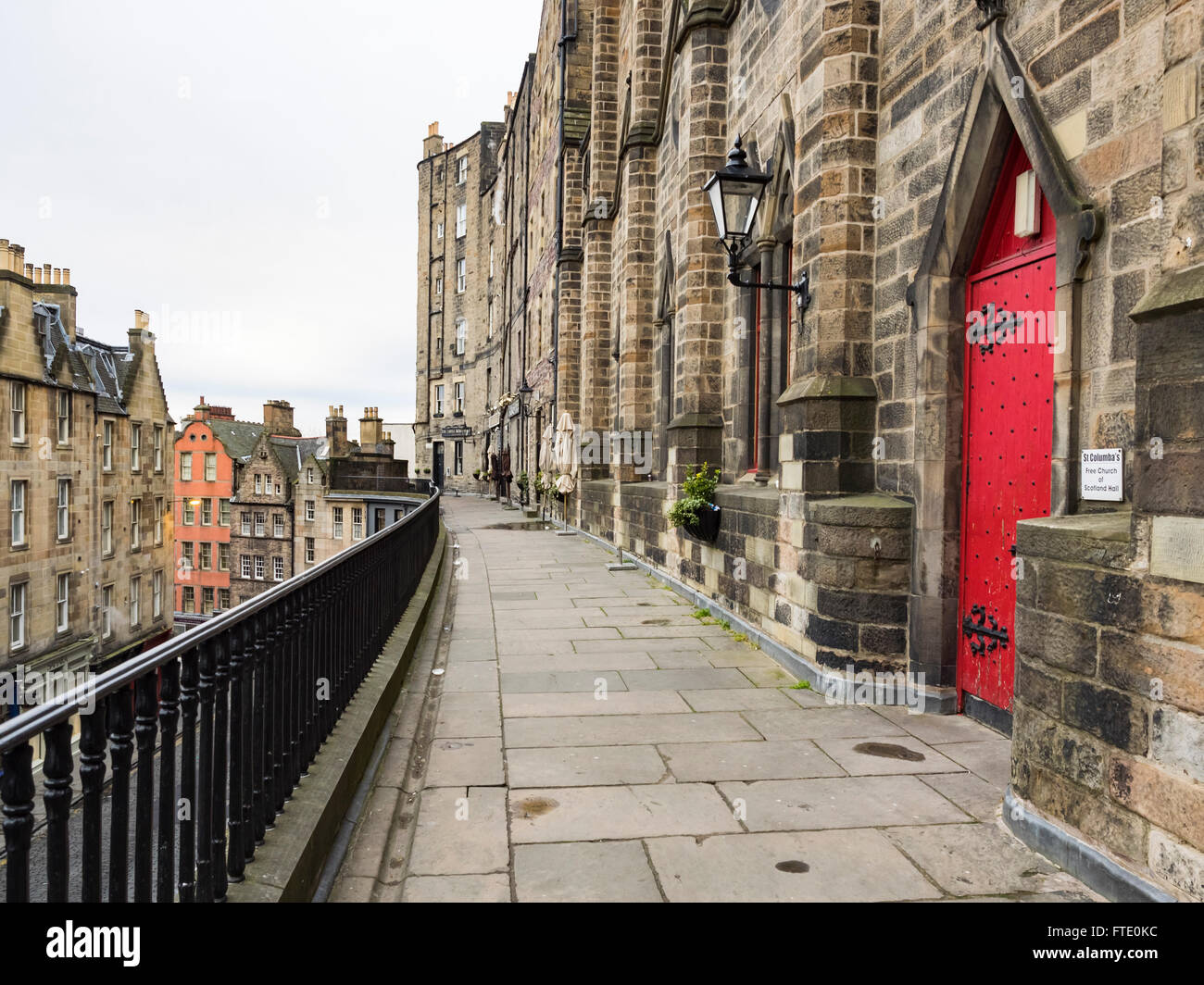 Edinburgh Old Town Stock Photo - Alamy