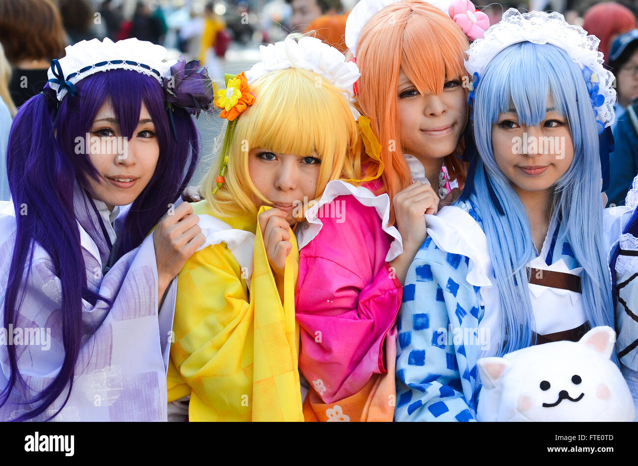 Cosplayers in Osaka, Japan Stock Photo - Alamy