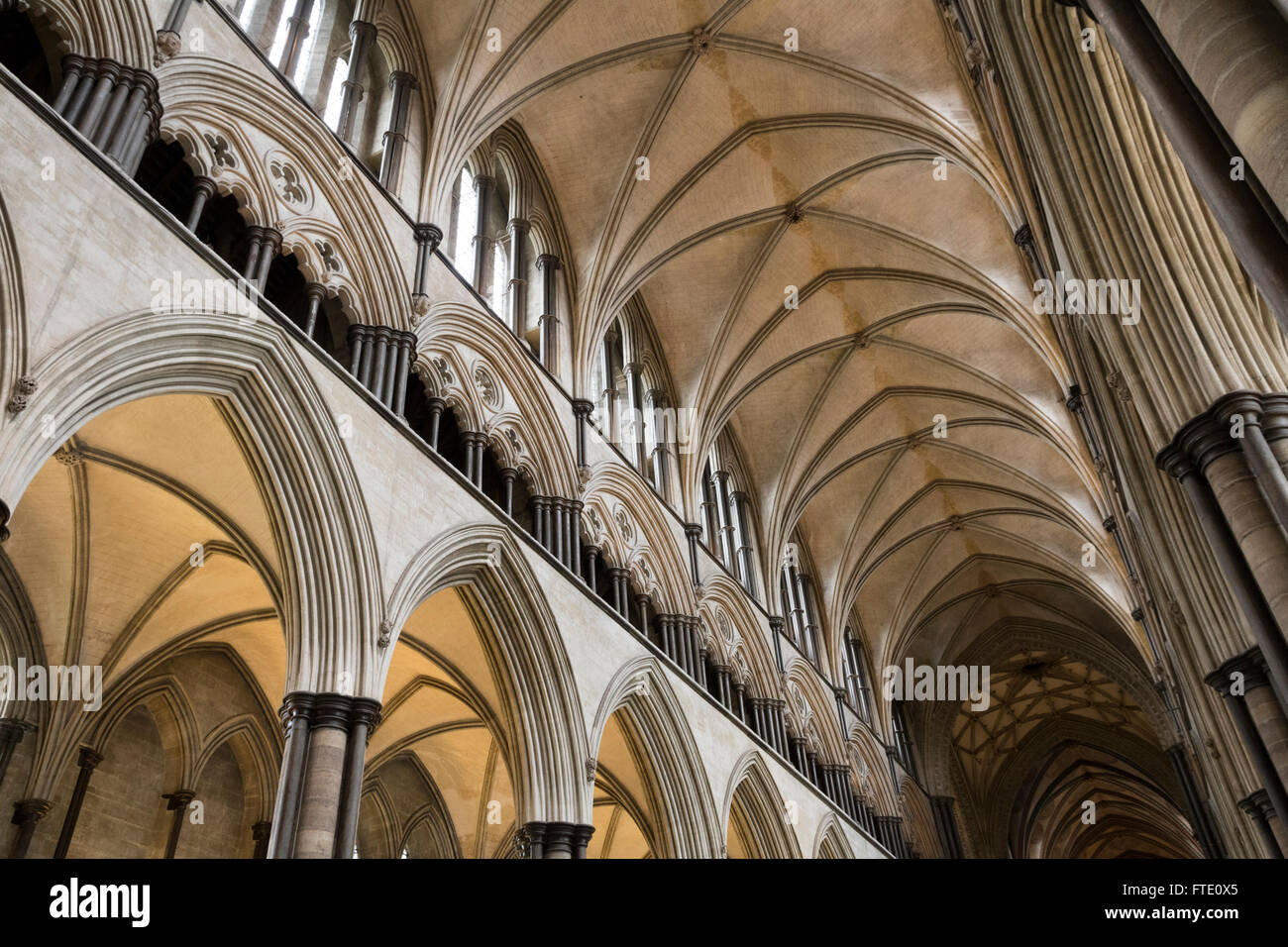 Gothic clerestory windows hi-res stock photography and images - Alamy