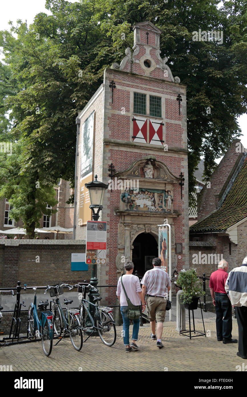Entrance to the Museum Gouda in Gouda, South Holland, Netherlands Stock ...