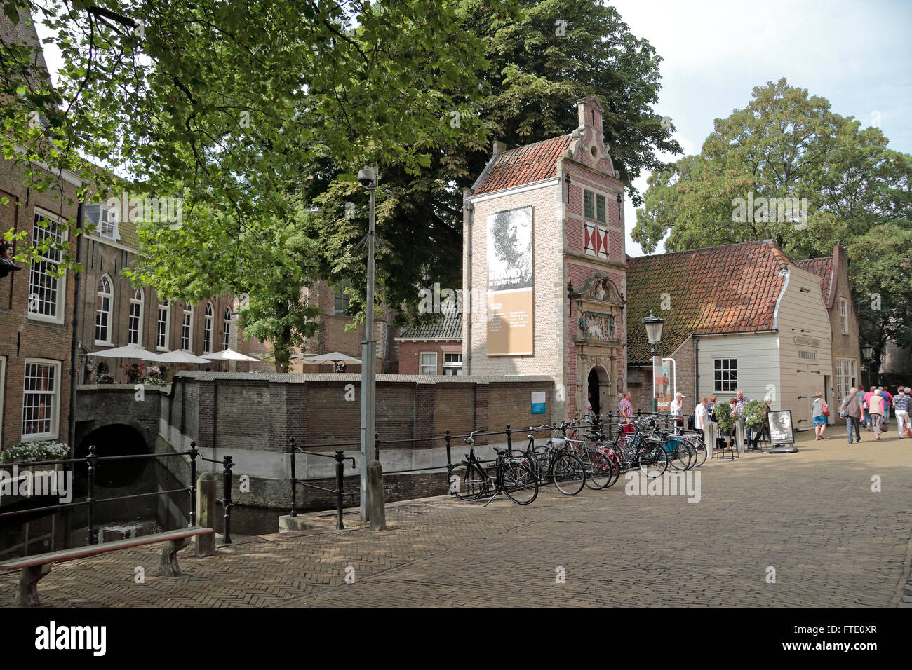 Entrance to the Museum Gouda in Gouda, South Holland, Netherlands Stock ...