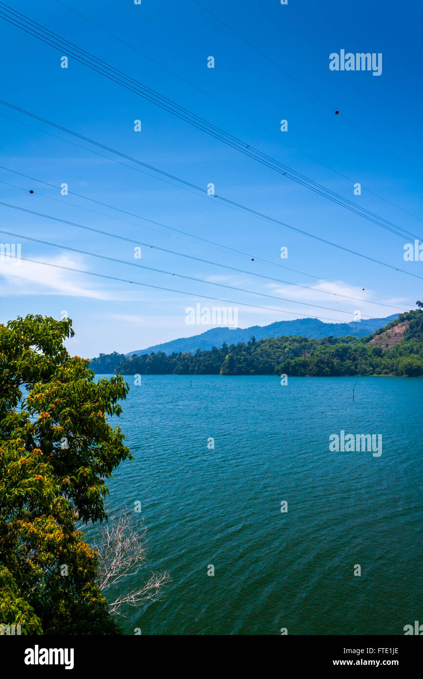 Hydroelectric dam lake, Banding, Temenggor Lake, Malaysia Stock Photo ...
