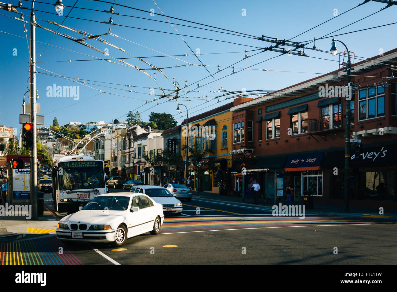 Castro street hi-res stock photography and images - Alamy
