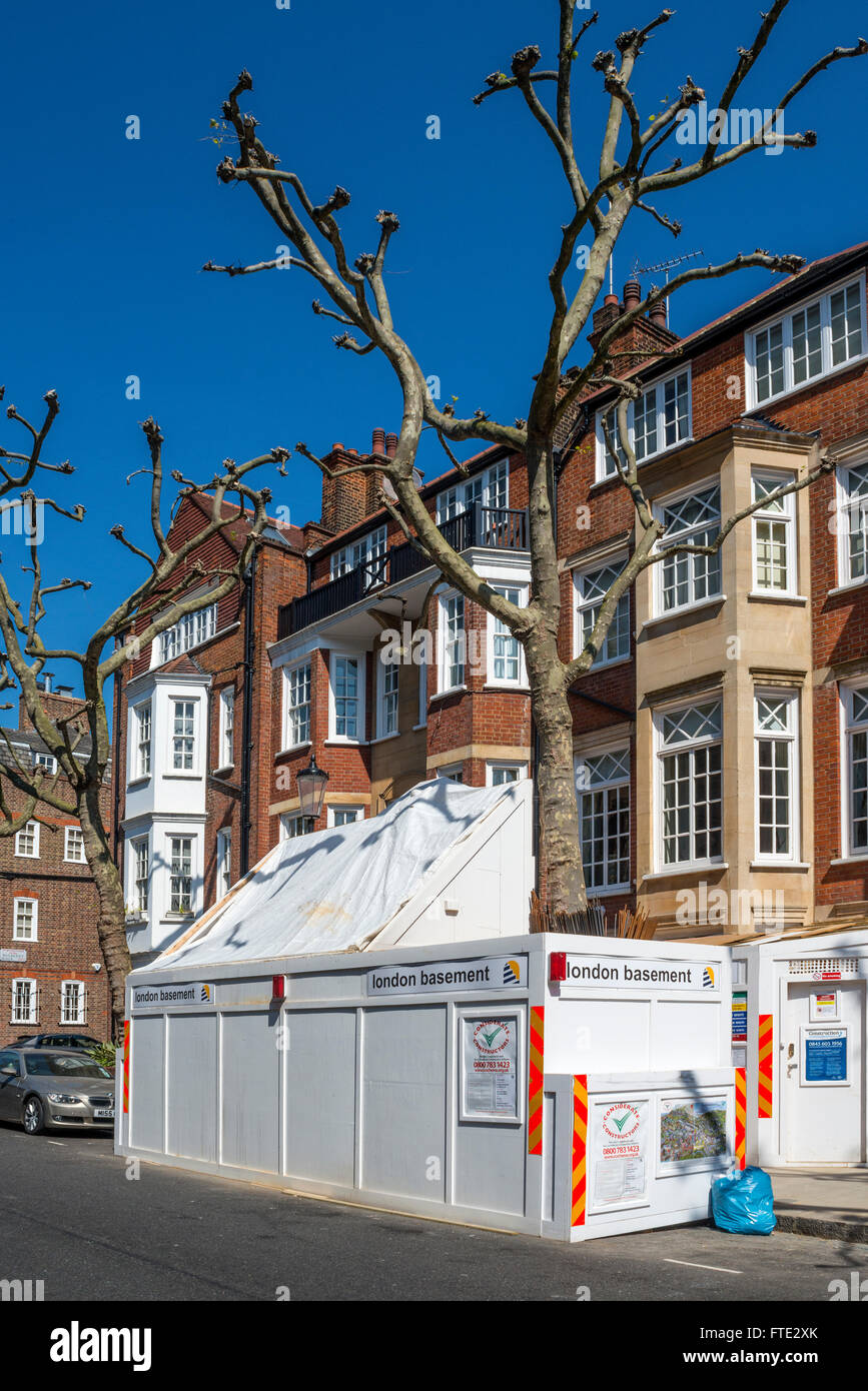 Basement development london hi-res stock photography and images - Alamy