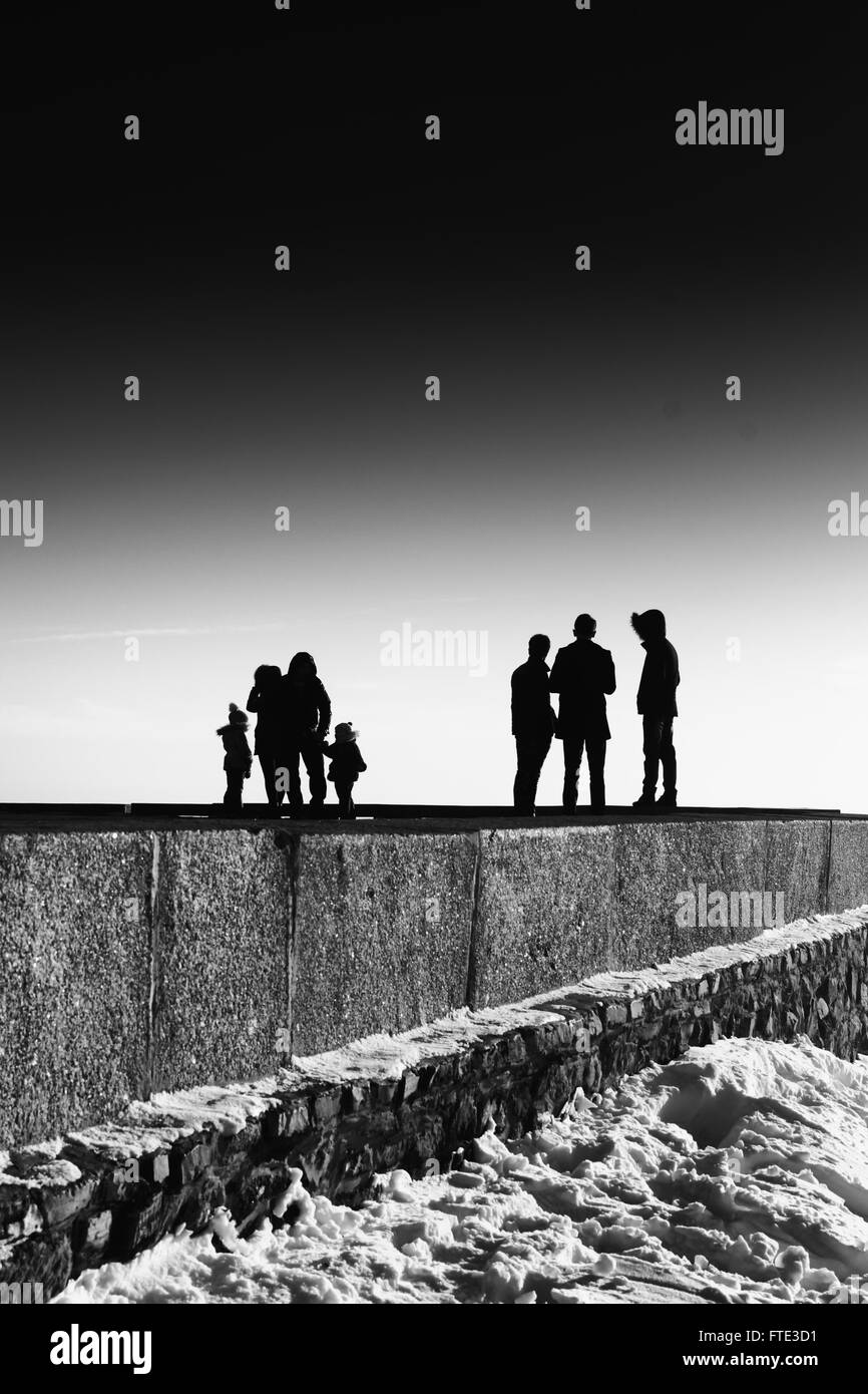 Many horizon Black and White Stock Photos & Images - Alamy